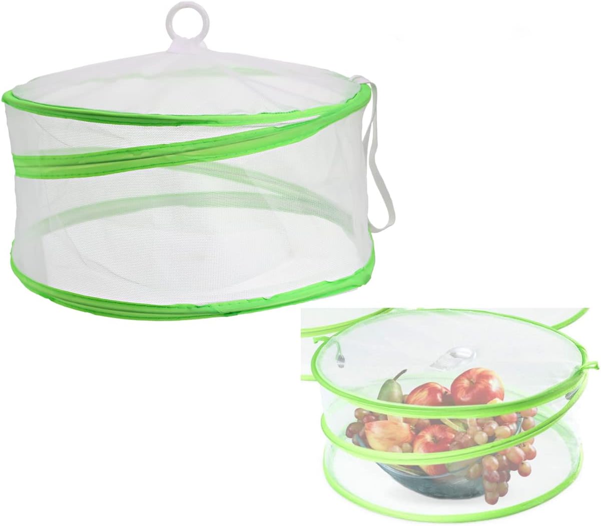 4 Pack Collapsible Mesh Food Covers – Pop-Up Net Protectors for Outdoor ...