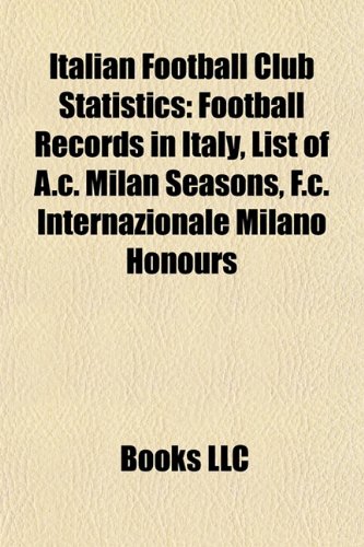 Buy Italian Football Club Statistics Book Online at Low Prices in India ...