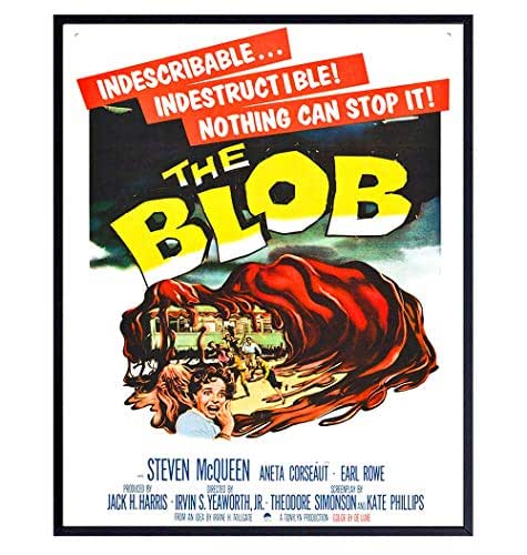 Amazon.com: The Blob - Horror Movie Merchandise - Home Theater Decor ...