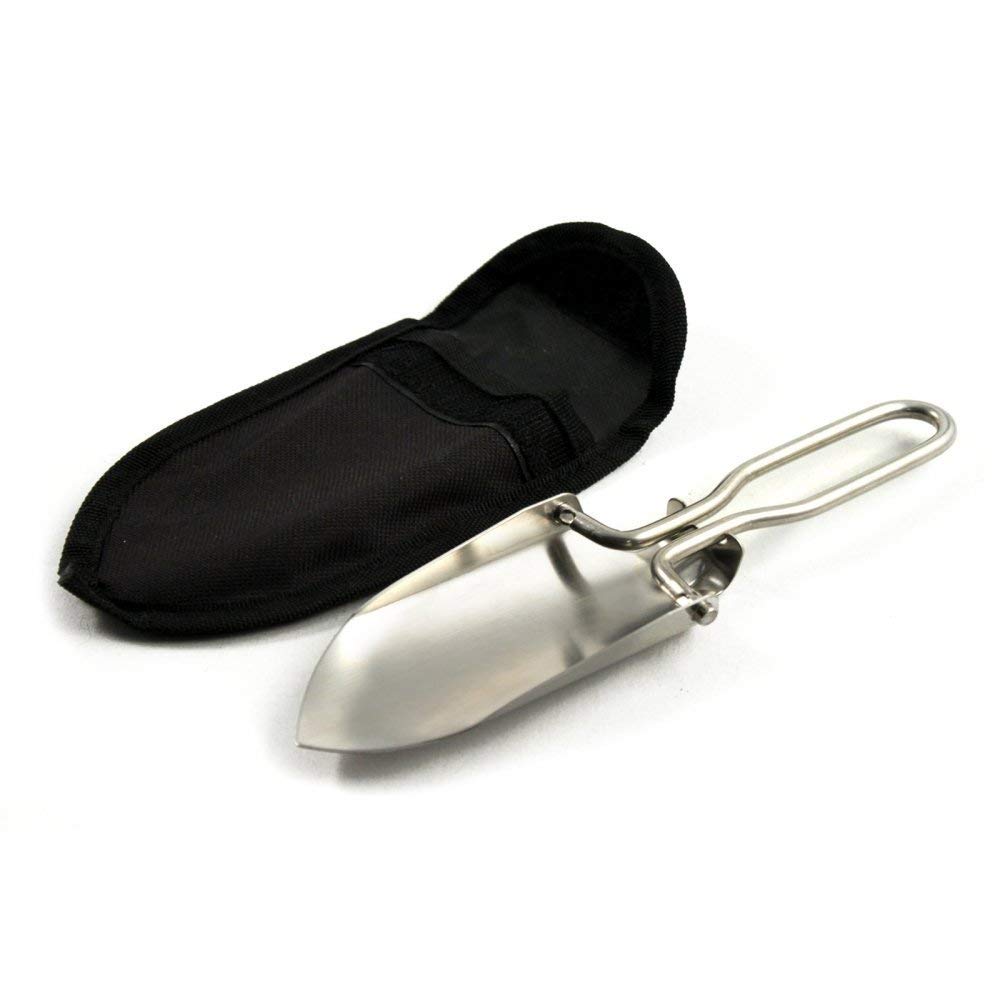 Amazon.com : Stainless Steel 8.75 Inch Mini Folding Trowel 1mm Thick ...