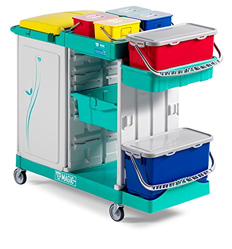 Professional Cleaning Trolley TTS Magic System 720 : Amazon.co.uk ...