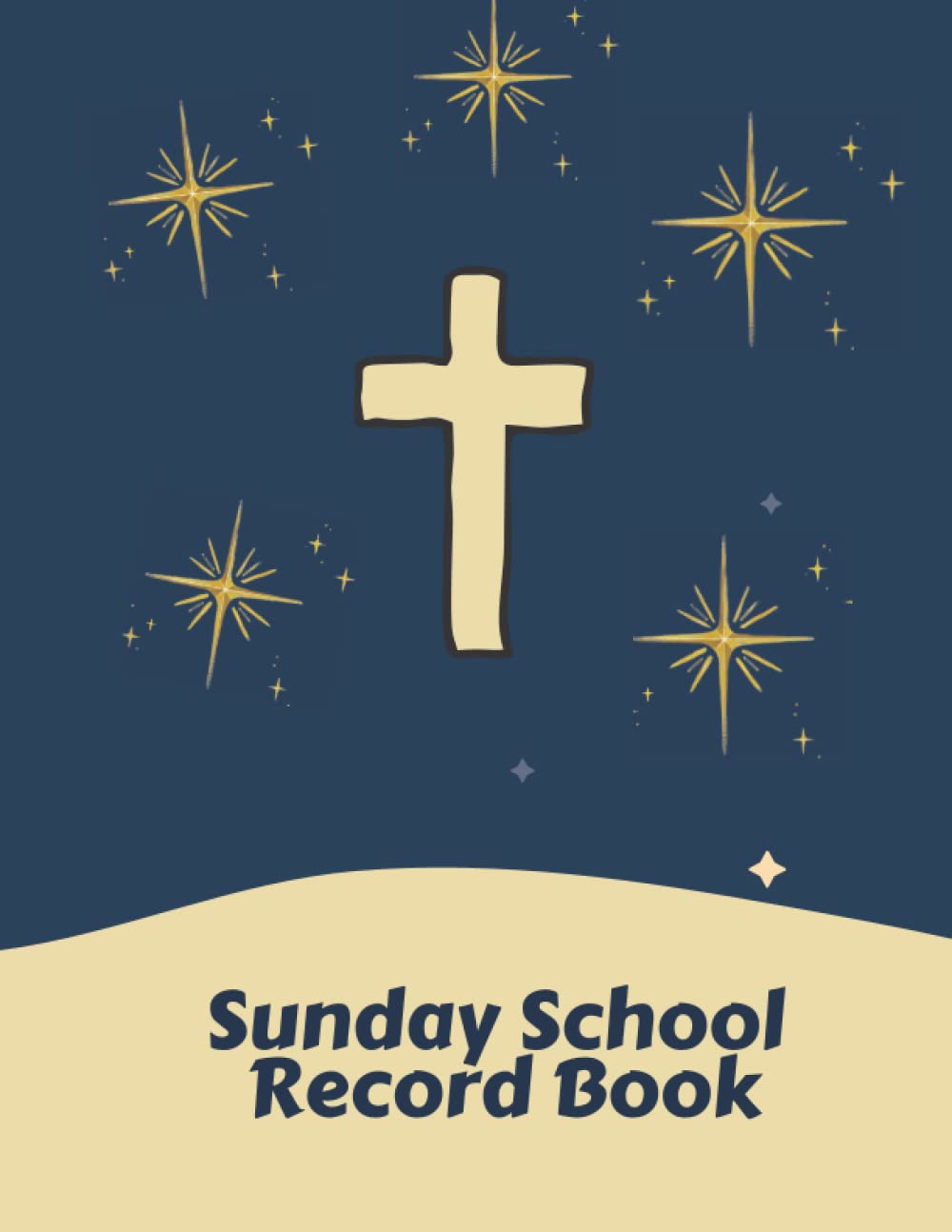 Buy Sunday School Record Book: Christian Attendance & Register Chart ...