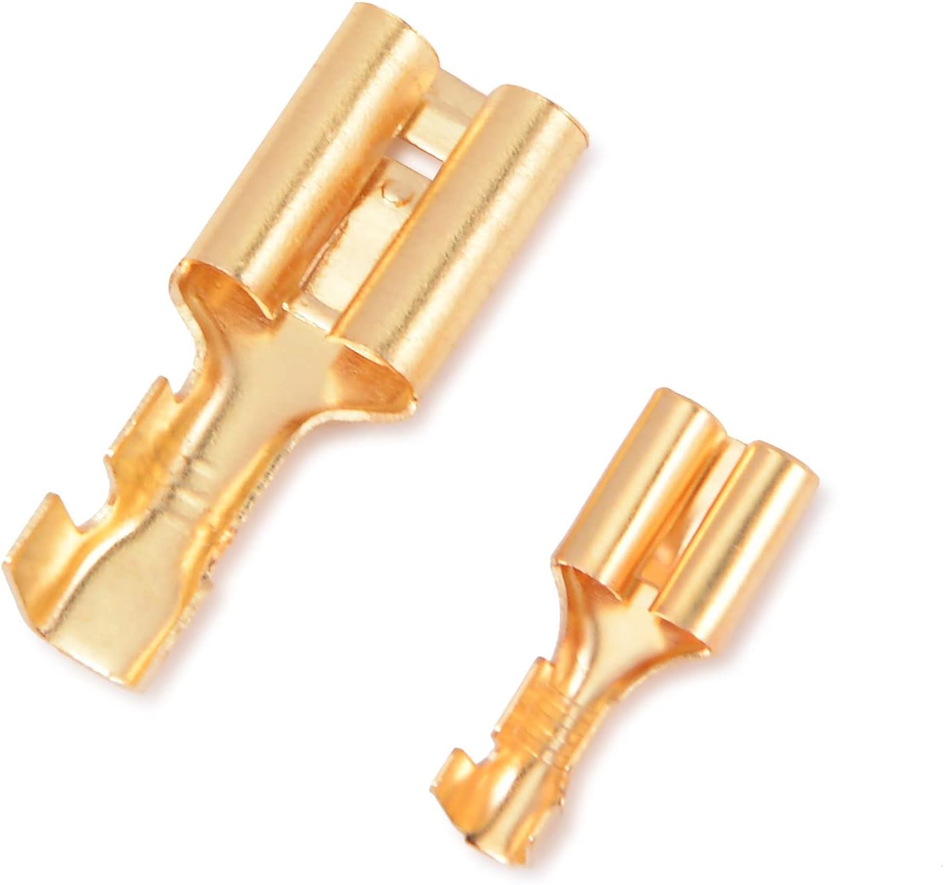 Amazon.com: 10Pcs 9.5Mm Crimp Terminal Male Female Spade Connector 95mm ...