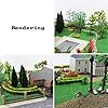 Amazon.com: Haoun Model Artificial Garden Grass Train 16.14" x 39.37 ...