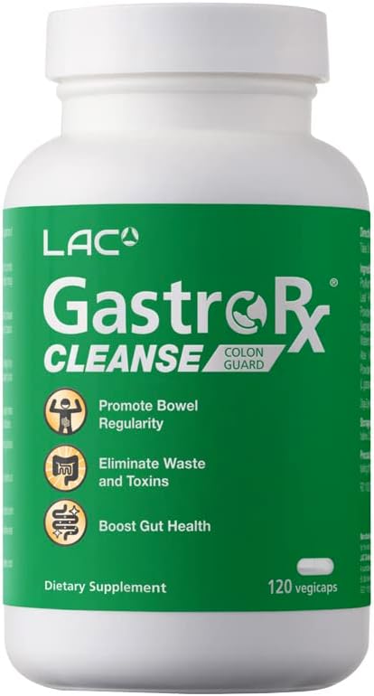 LAC Greens Cleanse Colon Guard (120 Vegicaps) – Yaxa Colombia