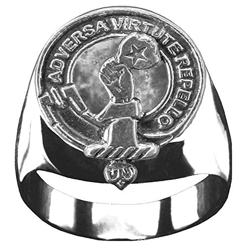 Amazon.com: Denniston Scottish Clan Crest Ring GC100 : Handmade Products