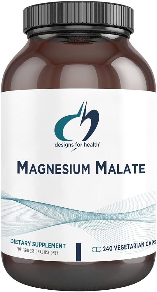Amazon.com: Designs for Health Magnesium Malate - Chelated Magnesium as ...
