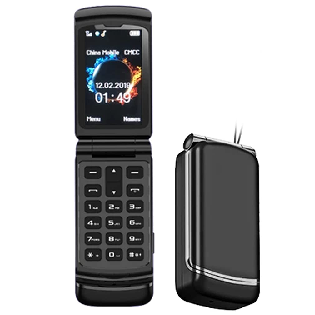 SAYGOHY Small Mini flip Mobile Phones Telephone Bluetooth dialer ...