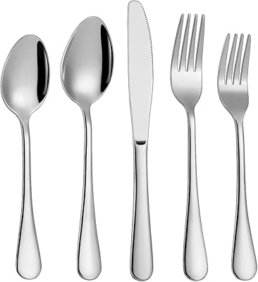 IKEA Mopsig Modern Silverware Cutlery Set 16 Piece Flatware Set ...