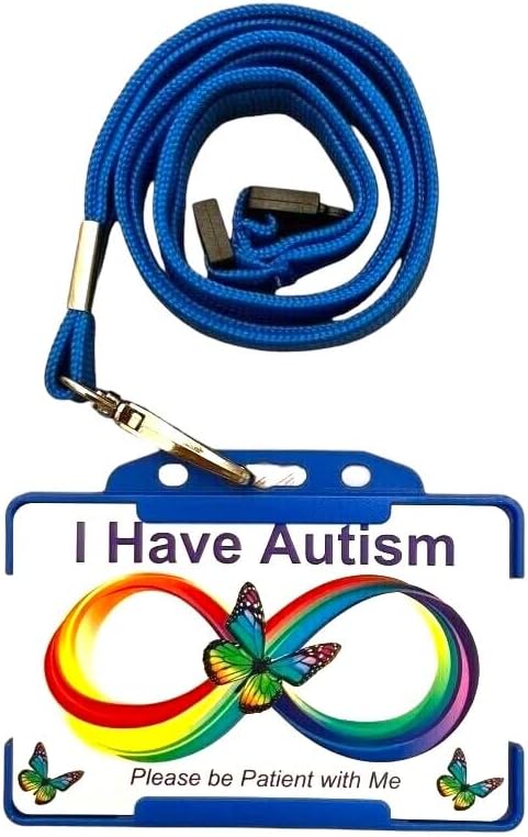 I Have Autism Infinity Symbol with Butterflies Awareness Card and ...