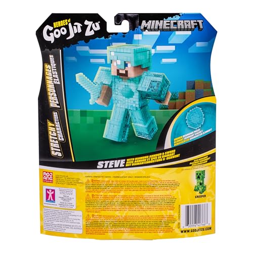Heroes of Goo Jit Zu Minecraft Stretchy Characters, Steve With Diamond ...