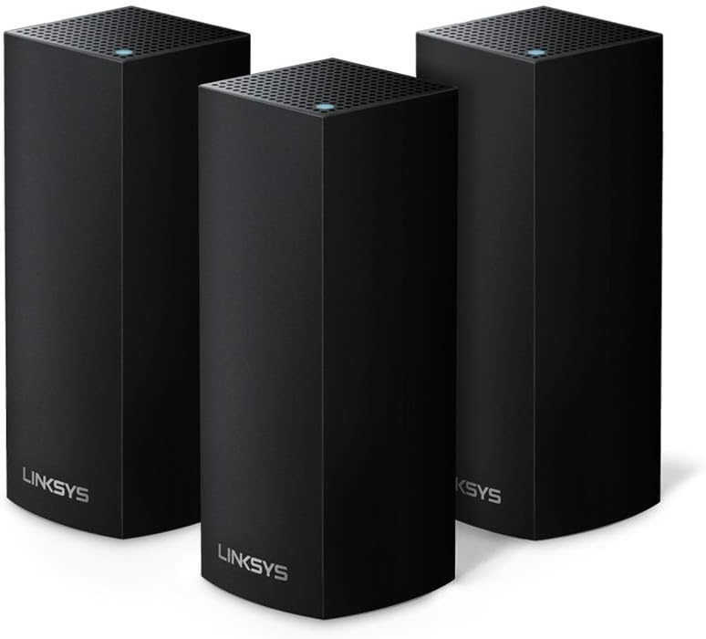 Linksys Velop WHW0303B Tri-Band Whole Home Mesh WiFi 5 System (AC2200 ...