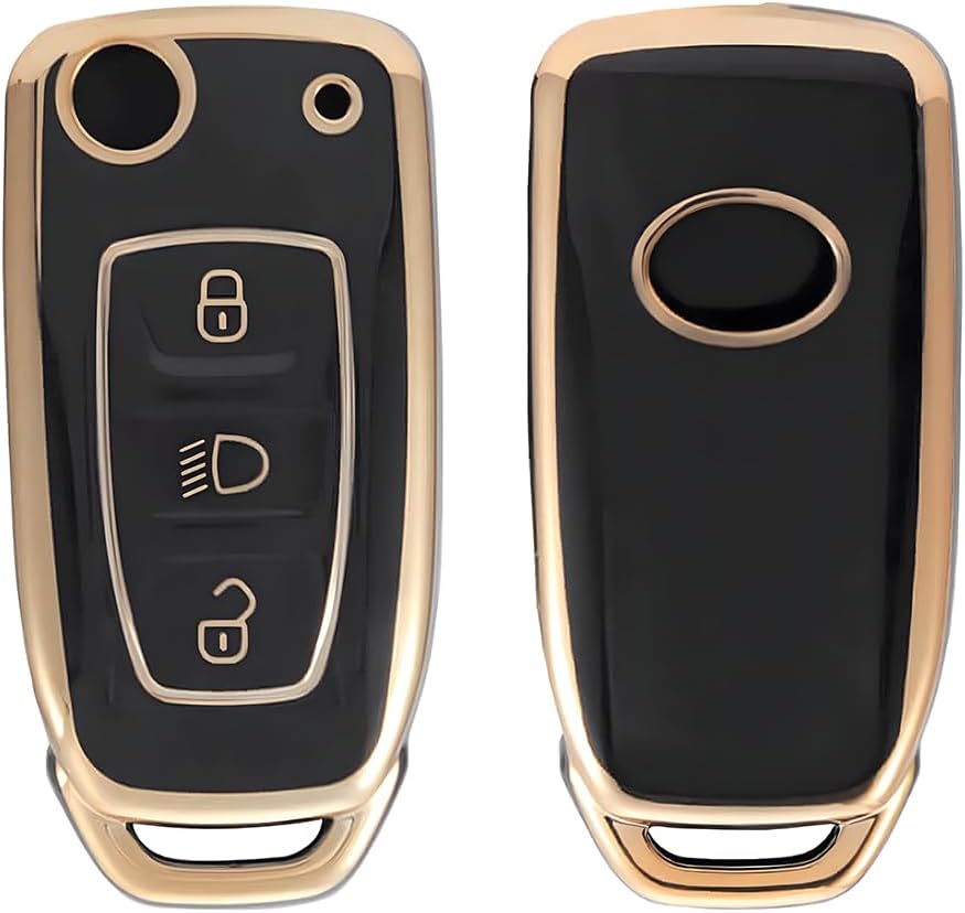AUTOFRILL TPU Car Key Cover Compatible for Tata Nexon | Altroz | Tiago ...