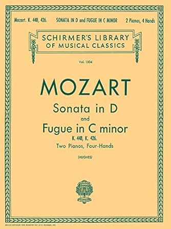 W.A. Mozart Sonata In D (K.448)/Fugue In C Minor (K.426)- 2 Pianos ...