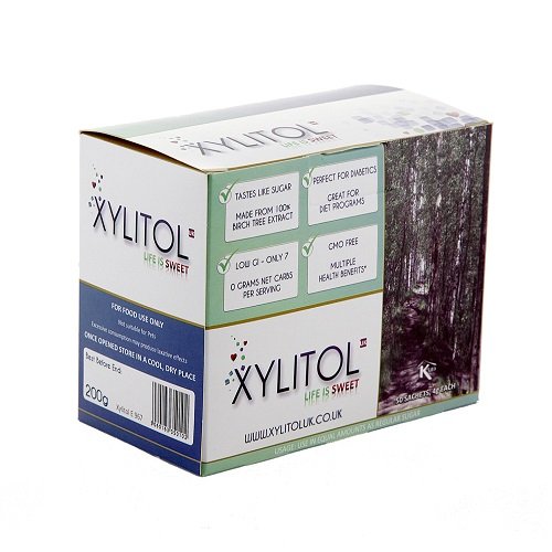 Amazon.com: Xylitol Natural Sweet Xylitol Sachets 200g : Grocery ...