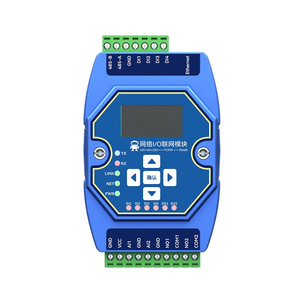 Snapklik.com : 4DI+2AI+2DO RS485 RJ45 Analog And Digital Acquisition Control ME31-AAAX4220 ...