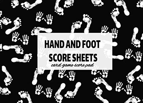 Hand and Foot Score Sheets Card Game Scorepad: Hand & Foot Score Pad ...