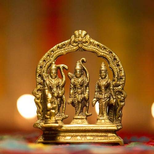 Buy VR Creatives Metal Lord Rama Laxman and Sita Religious Indian Art ...