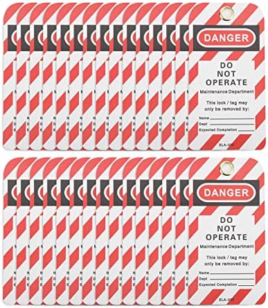 Amazon.com: 30PCS Lockout Tag, Universal Lockout Tagout Kit, Reusable ...