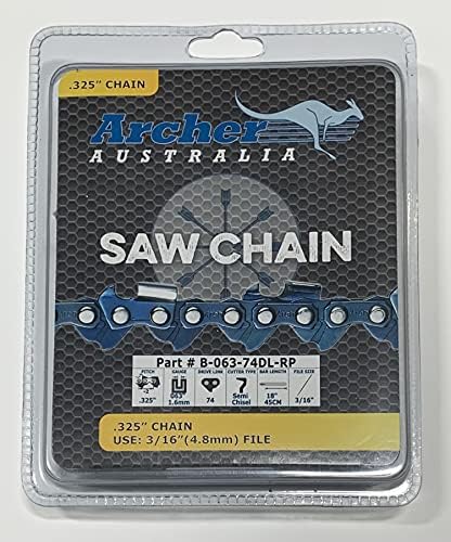 Amazon.com: 18" .325-063-74DL Ripping Chainsaw Chain is compatible with ...