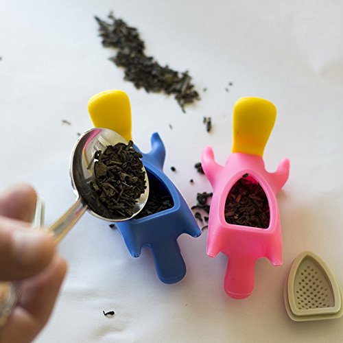 Creative Cute Animal Platypus Shape Silicone Tea Infuser Loose Strainer ...