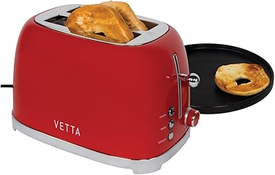 Galanz Retro 2-Slice Toaster, 1.5" Wide Slot for Bagels & Thick Bread ...