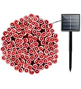 Lalapao 2 Pack Solar String Lights 72ft 22m 200 LED 8 Modes Solar ...
