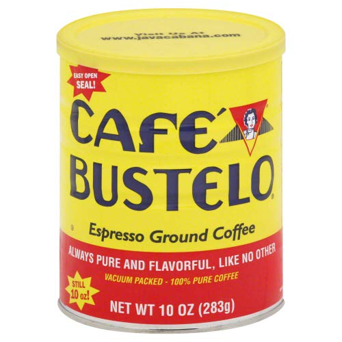 Amazon.com : Café Bustelo Coffee Espresso, 10 Ounce Cans (Pack of 6 ...