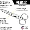 Klein 2100-7 Electrician's Scissors - Stripping Notches (Error:#Name ...