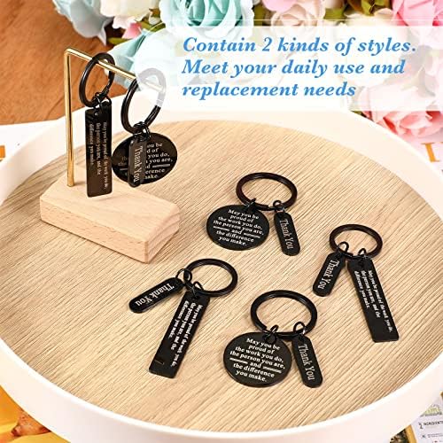 16 Pcs Coworker Keychain Employee Appreciation Gifts Inspirational ...