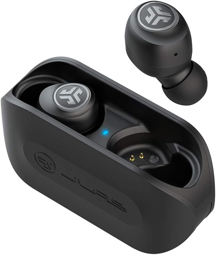 Amazon.com: JLab Go Air True Wireless Bluetooth Earbuds + Charging Case ...