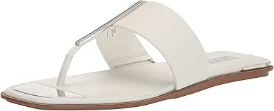 Amazon.com | DKNY Women's Comfortable Chic Shoe Deja Flat Sandal | Flats