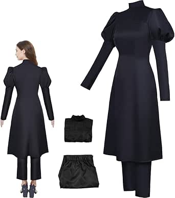 Amazon.com: Anime JJK Cosplay Costume Cosplay Dress Black Uniform Full ...