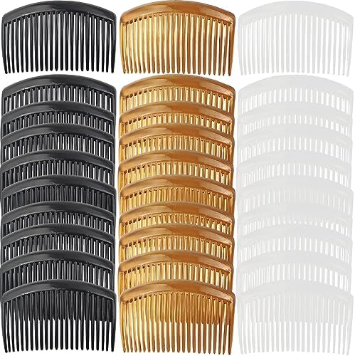 Amazon.com : COMNICO 6 Pcs French Hair Side Combs, Women Hair Comb ...