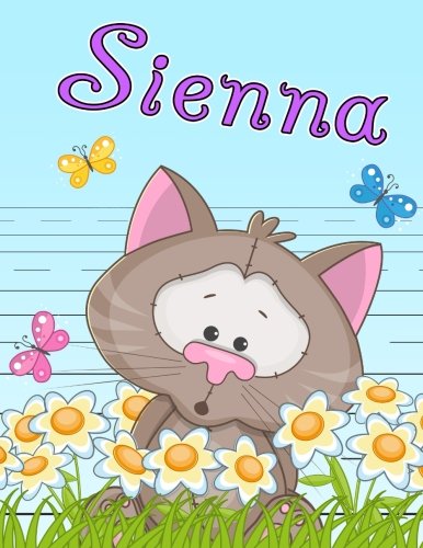 Buy Sienna: Personalized Book with Child's Name, Primary Writing for ...