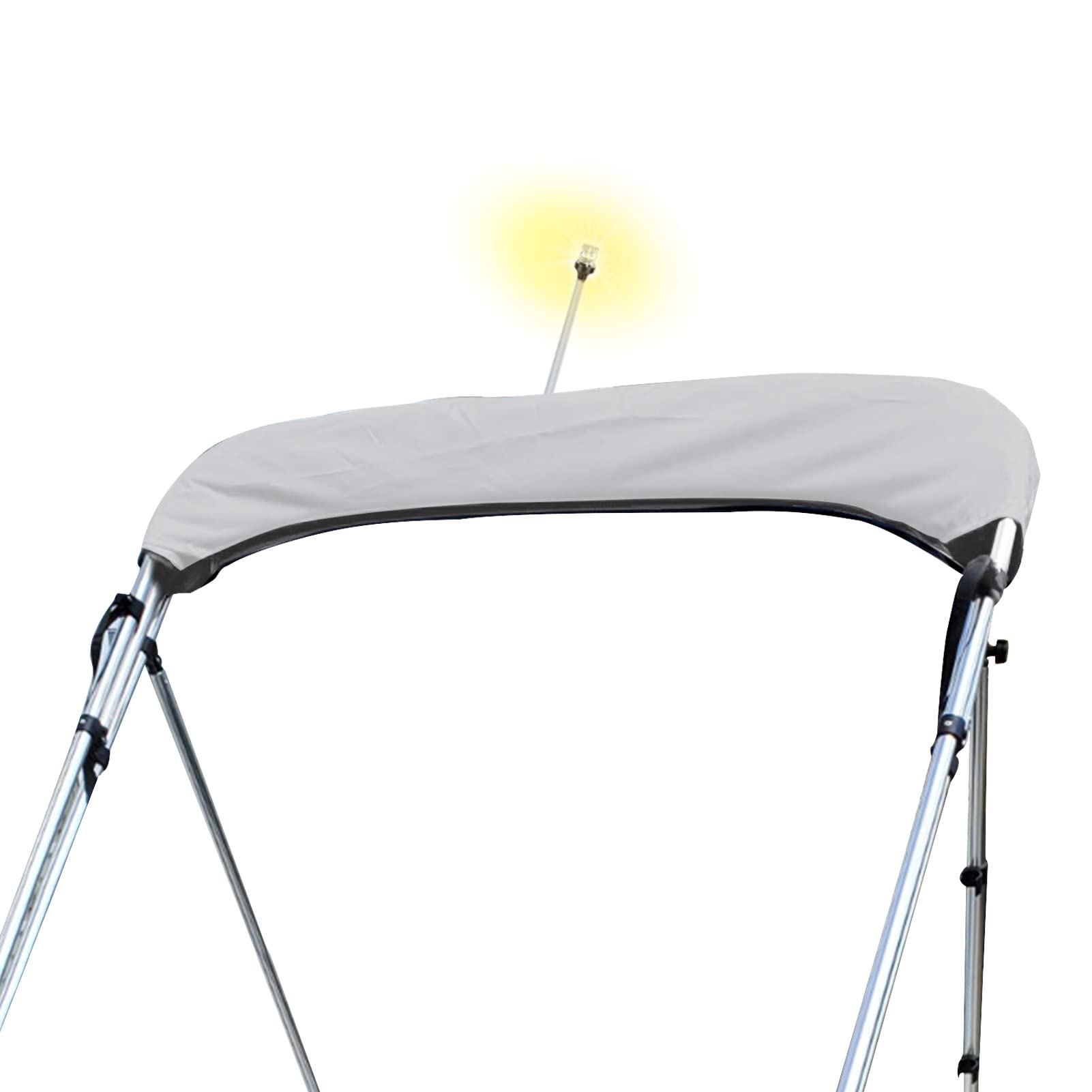 Amazon.com: YimSting Grey Bimini Top Storage Boot Cover with Light Hole ...