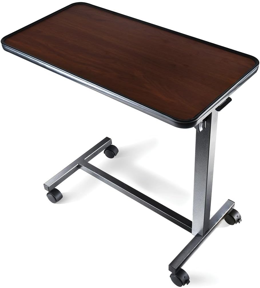 Amazon.com: ProHeal Medical Overbed Table with Wheels and Adjustable ...