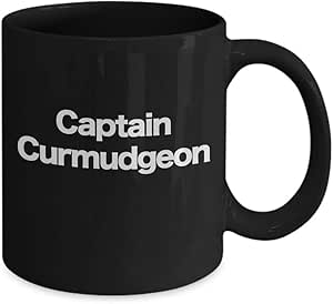 Amazon.com: Be Wild and Free Market Captain Curmudgeon Mug Black Coffee ...