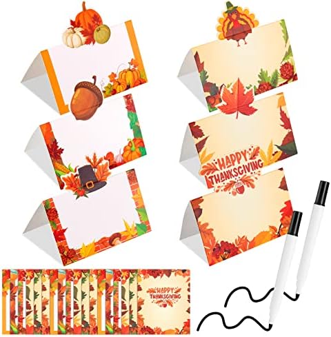 Amazon.com: Henoyso 108 Pcs Fall Labels Name Tags Self Adhesive Baked ...