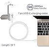 Amazon.com: USB C Charger Cable for JISULIFE Handheld Mini Fan, WiHoo ...