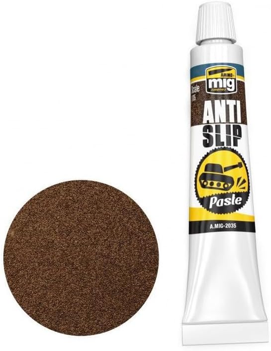 Ammo by Mig Jimenez Brown Anti-Slip paste for 1/35 scale (20ML ...