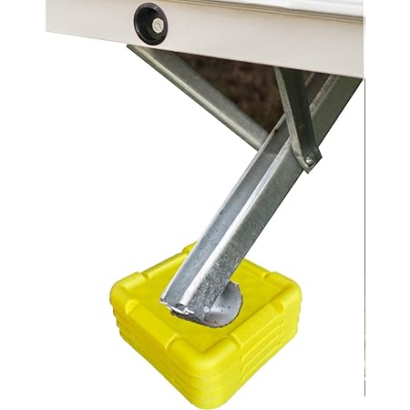 HowseHold Caravan Jack Pads Stacking Stabilizer pads, Corner Steadies ...