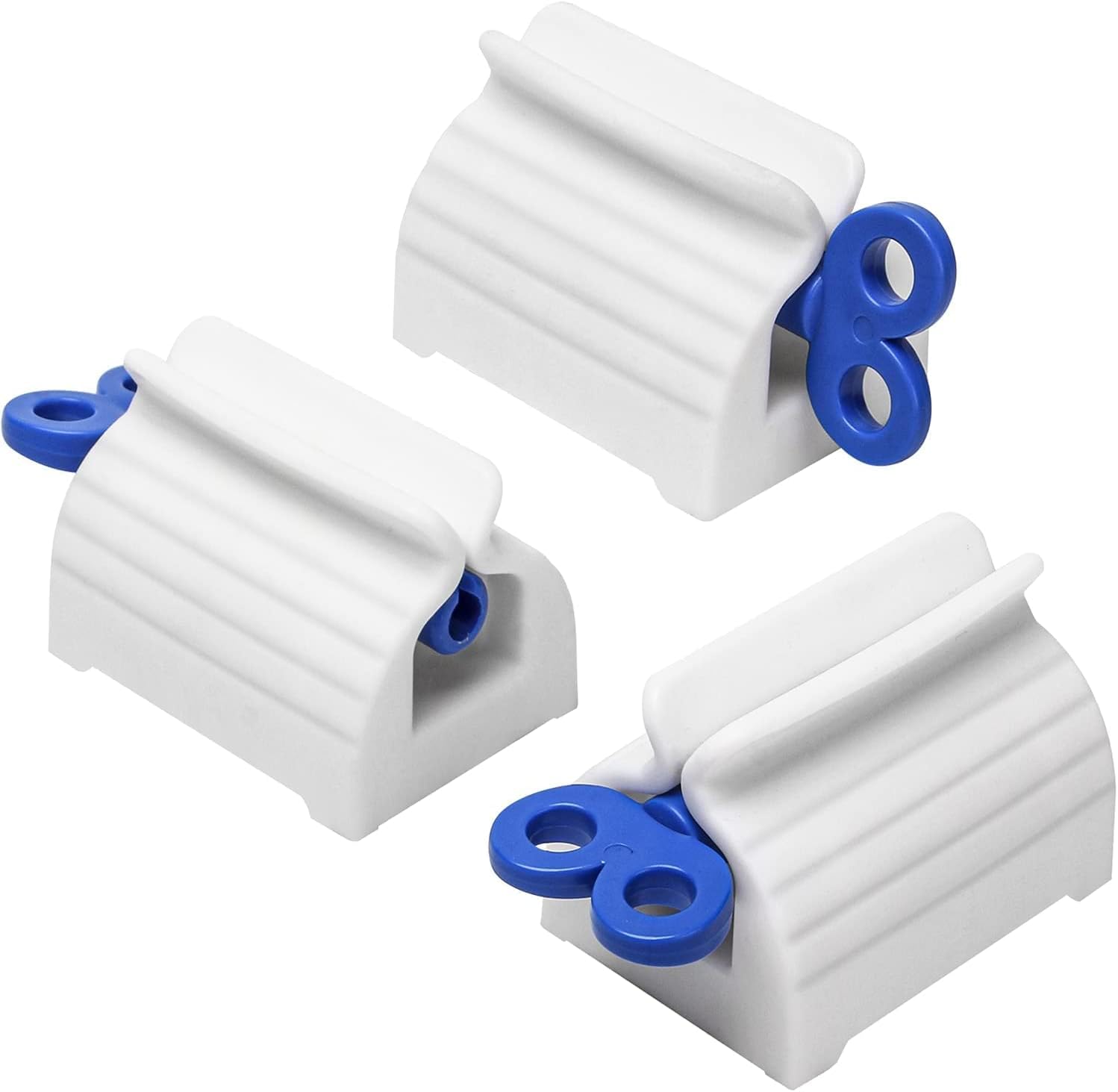 3 Piece Tube Toothpaste Squeezer with Rotating Toothpaste Holder ...
