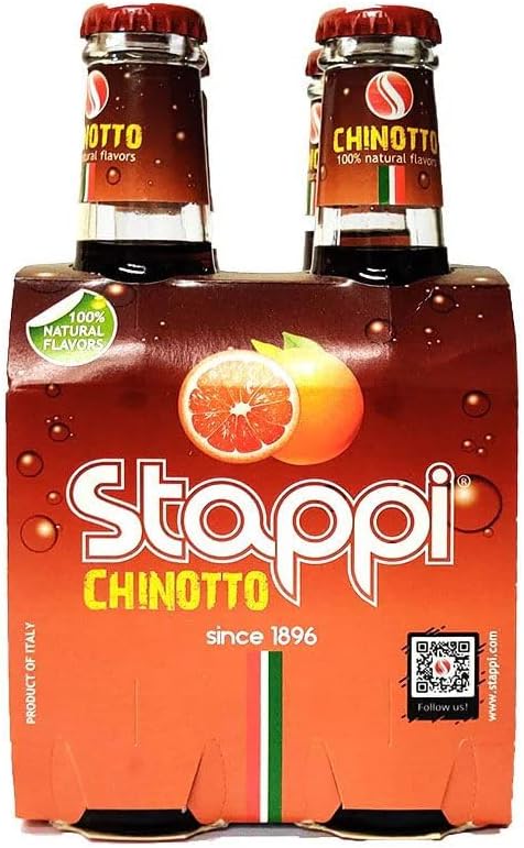 Amazon.com : Stappi Chinotto Soda 4 x 6.7 fl oz. (200ml) "Stappi ...