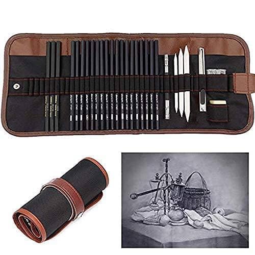 MAVIND 29Pcs Drawing Pencil Set for Artists Art Pencil Set Graphite ...