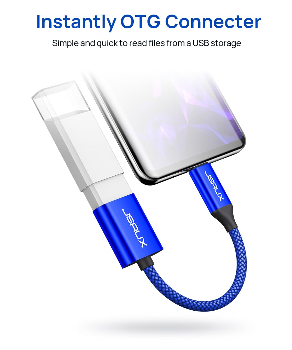 Snapklik.com : JSAUX USB C To USB Adapter 2 Pack