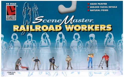 SceneMaster HO Scale Figure Sets - Railroad Workers : Amazon.in: Toys ...