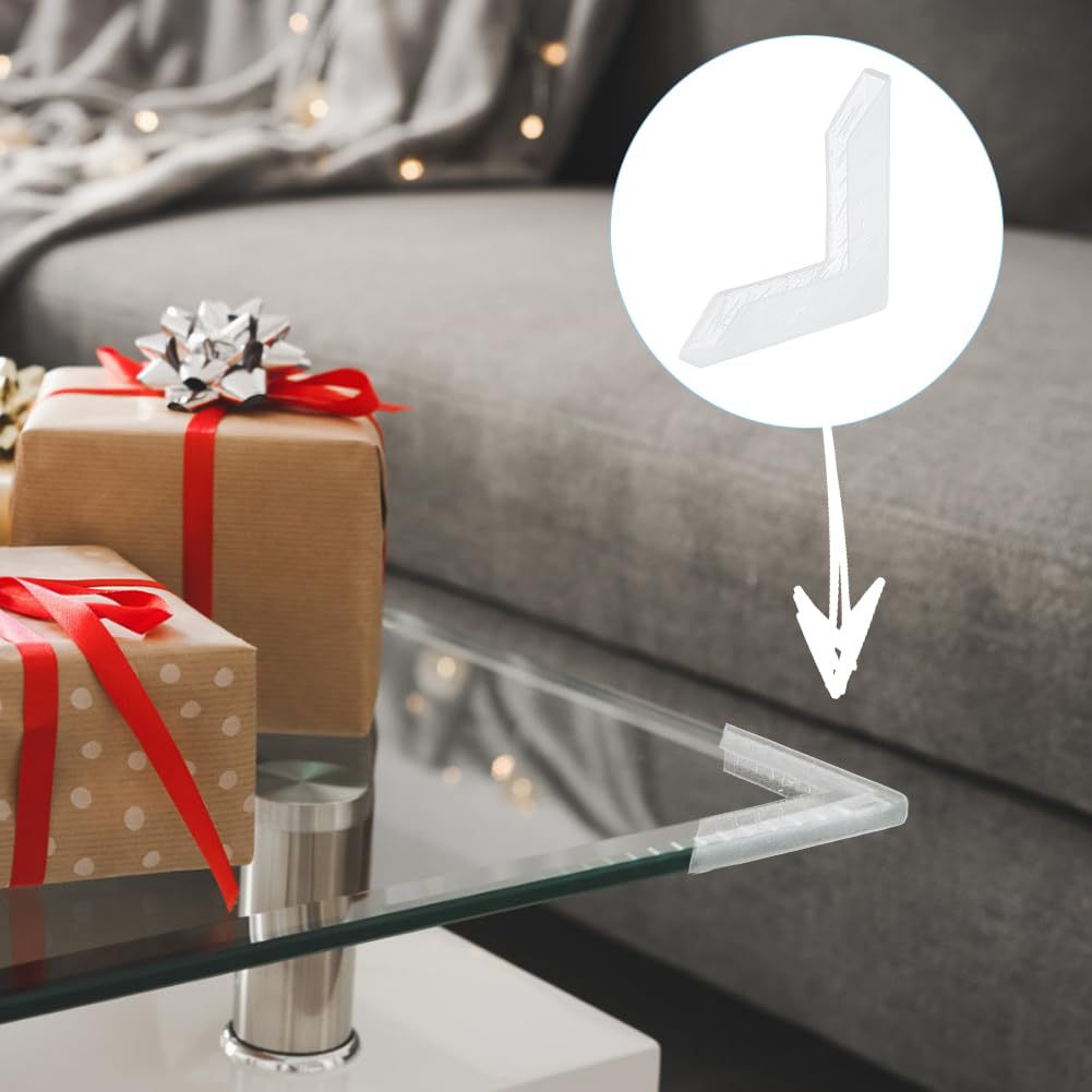 Snapklik.com : 100Pcs Corner Protectors L-Shaped Corner Bumpers ...