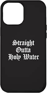 Amazon.com: iPhone 14 Plus Straight Outta Holy Water Baptism Day Jesus ...