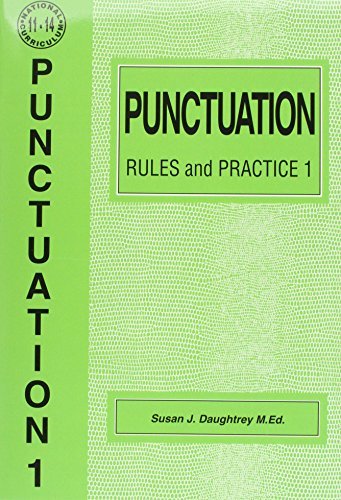 Punctuation Rules and Practice: No. 1 (English S.): Amazon.co.uk ...